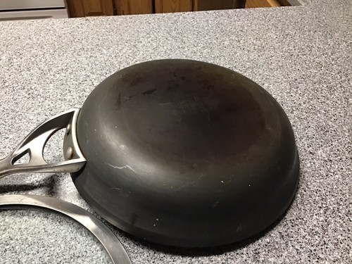 Calphalon 1390 10" Frying Pan Skillet Hard-Anodized Aluminum W/Lid | eBay