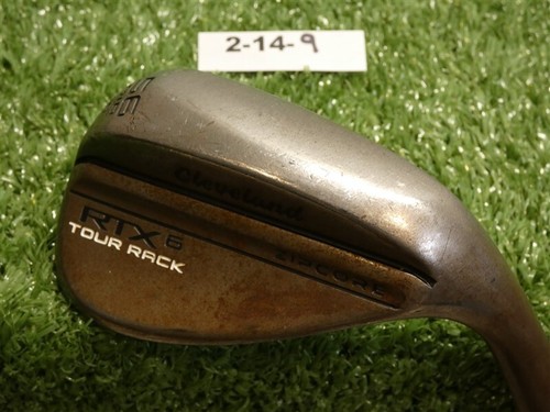 Cleveland RTX 6 ZipCore Tour Rack Raw 56* 10* Sand Wedge Mid DG Spinner ...