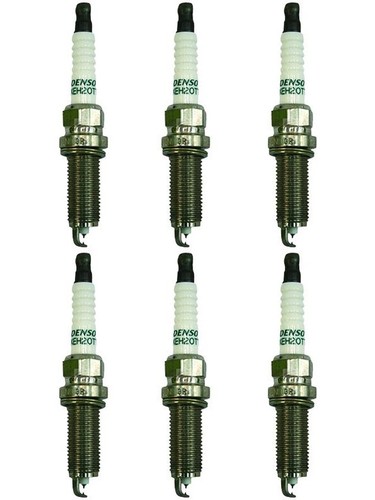 6 x Denso HP Iridium Twin Tip TT Spark Plugs IXEH20TT fits Nissan Tiida ...