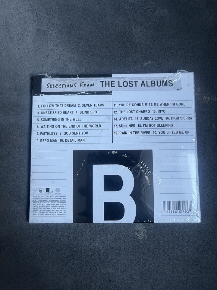 Bruce Springsteen - Lost and Found: Selections Lost Albums CD Album ...