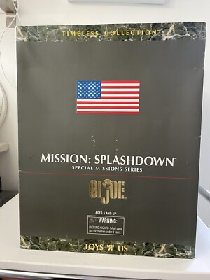 GI JOE Toys "R" US Exclusive Mission SPLASHDOWN SPACE CAPSULE AND ...