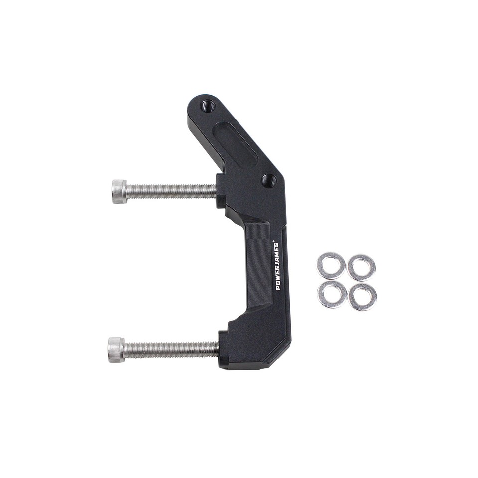 2PCS 108mm Black Front Brake Caliper Mounting Bracket for Harley ...