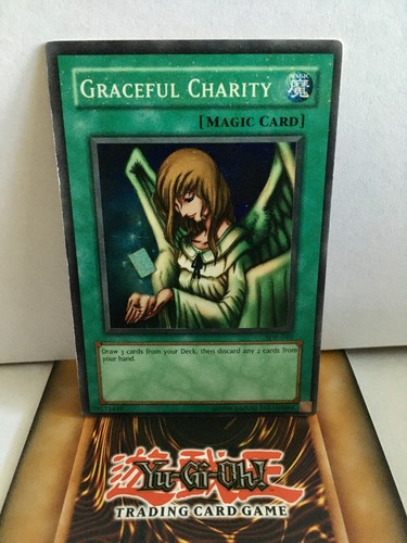 YUGIOH Graceful Charity – SDP-040 – Unlimited – SUPER RARE – 2003 ...