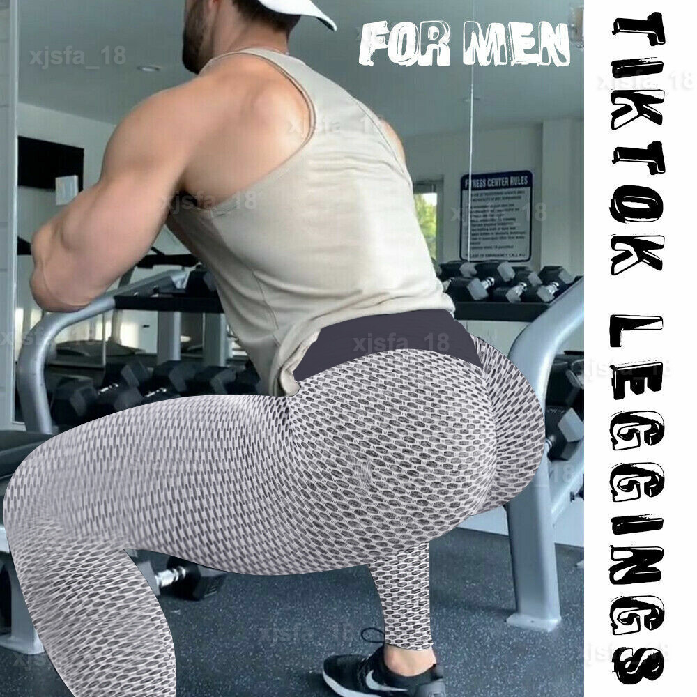 Men Compression Tight Base Layer Pants Long Leggings Gym Sport Trousers ...