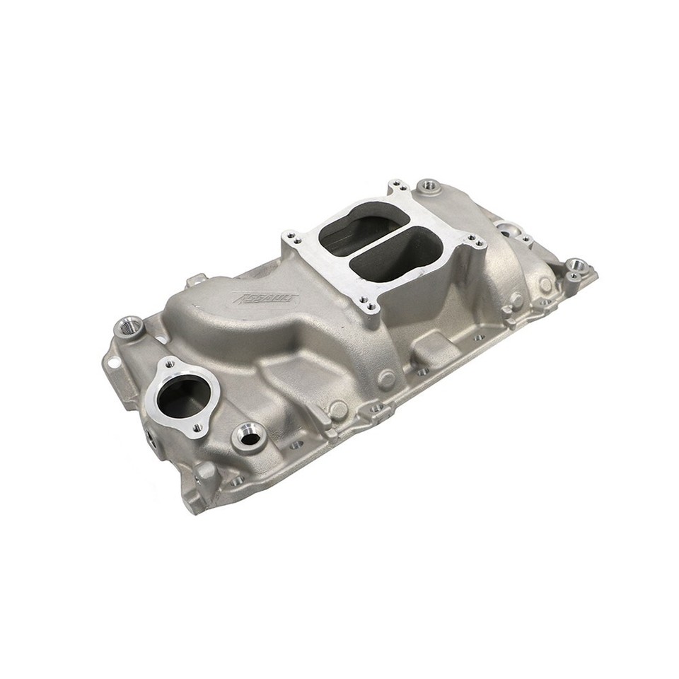 454 Low Rise Intake Manifold Big Block Chevy BBC BB Oval Port Aluminum ...