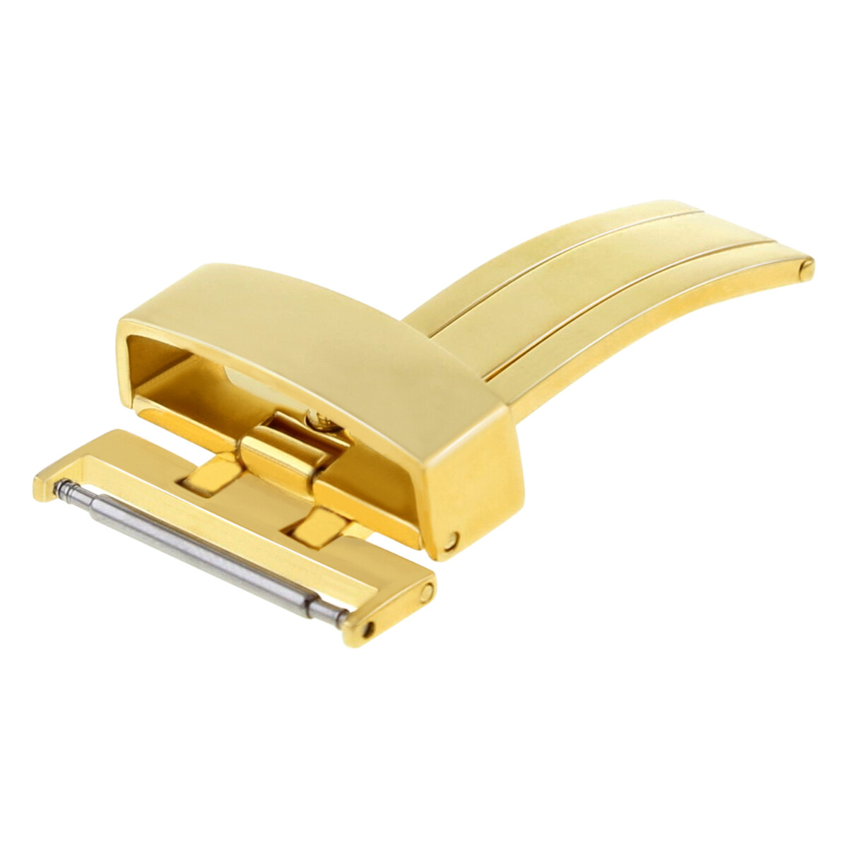 20MM DEPLOYMENT BAND CLASP BUCKLE FOR OMEGA SEAMASTER WATCH LEATHER ...