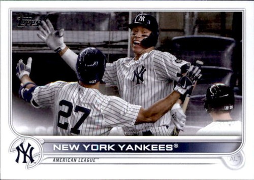 New York Yankees 2022 Topps Series 1 Team Card #121 | eBay