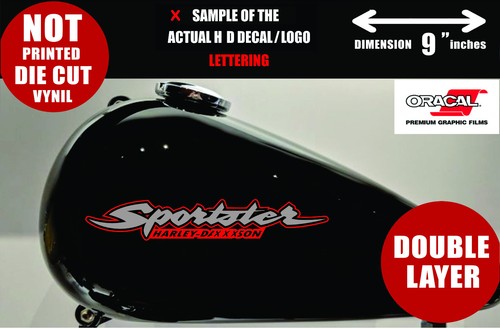 Harley Sportster 883 Decal Stickers Kit Style Suitable Fits Gas Tank ...