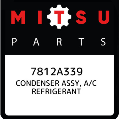 7812A339 Mitsubishi Condenser assy, a/c refrigerant 7812A339, New ...