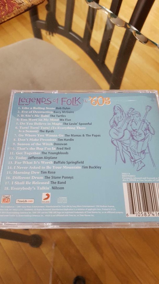 TIME LIFE LEGENDS OF FOLK THE 60'S - BRAND NEW! | eBay