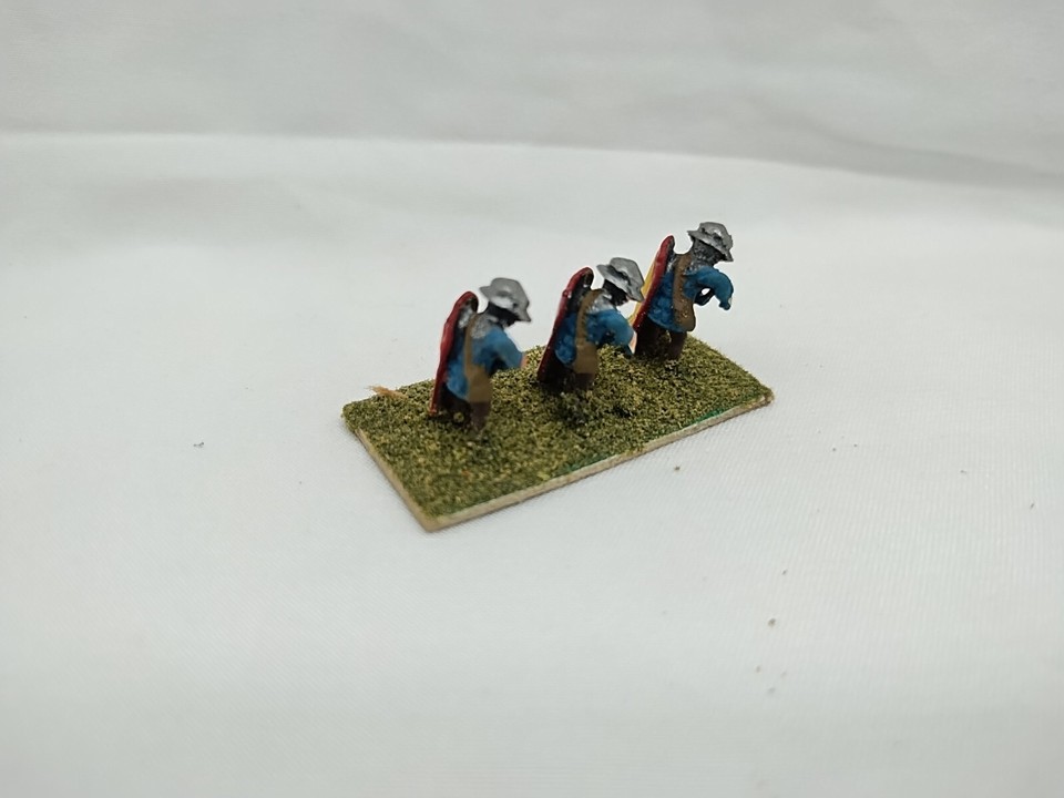 Lot Of (4) 15MM Late Medieval Shield Infantry Wargaming Miniatures ...
