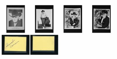 Sunset Carson - Signed Autograph and Headshot Photo set - B Western ...
