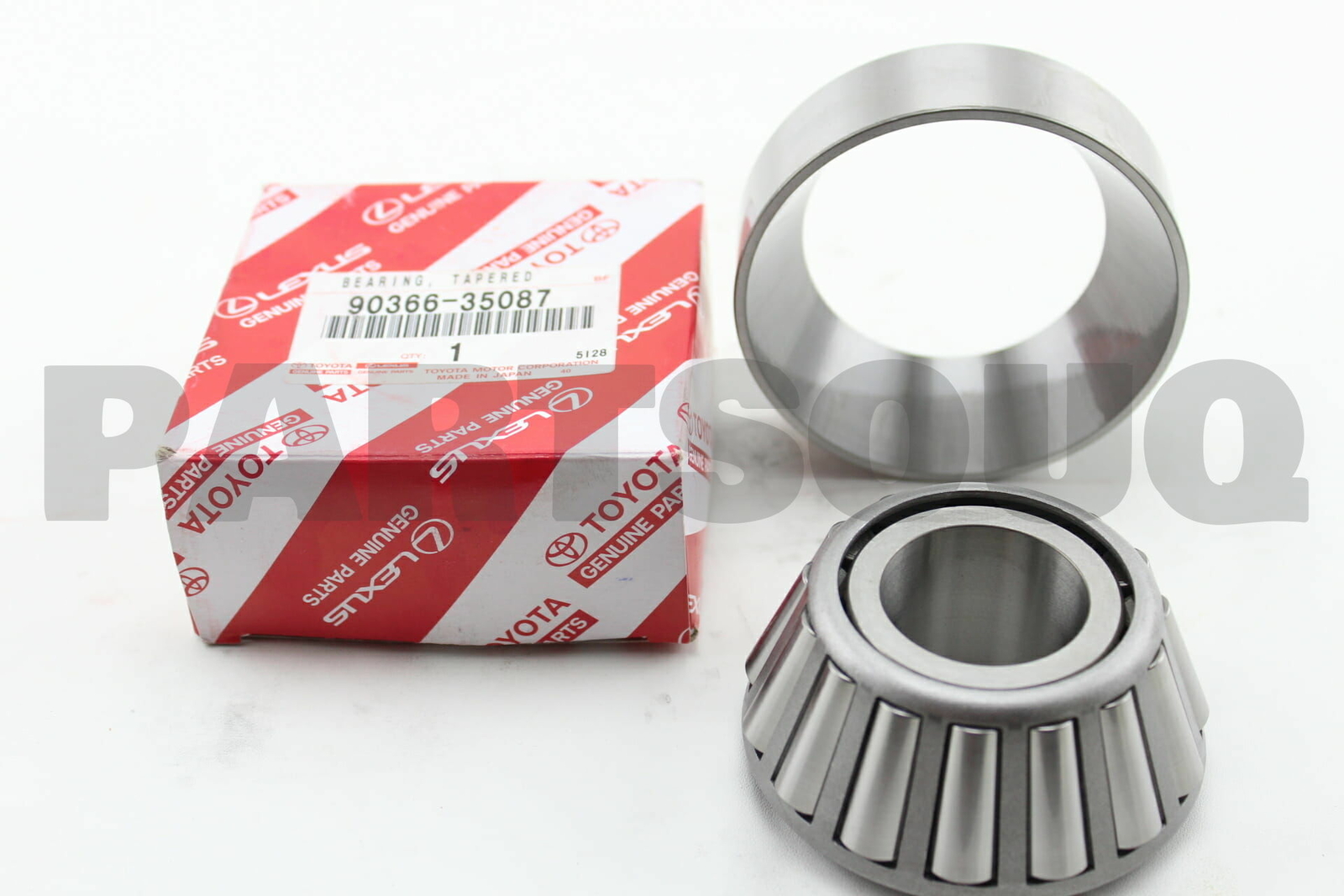 9036635087 Genuine Toyota BEARING, TAPERED ROLLER (FOR FRONT DRIVE ...