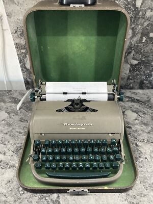 Guaranteed Work Remington Quiet Riter Miracle Tab Typewriter w/ Case ...