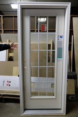 Therma-Tru: Smooth Star S108 Prehung Exterior Door - Hinge Right, In ...