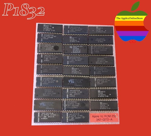 🍎 6 Genuine Apple IIc ROM Chips - 342-0272-A 💕 | eBay