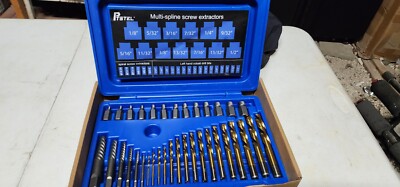 PTSTEL 35Pcs Screw Extractor Drill Bit Set bolt extractors Multi-Spline Screw... | eBay