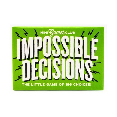 Professor Puzzle Mini Games Club Impossible Decisions Box New | eBay