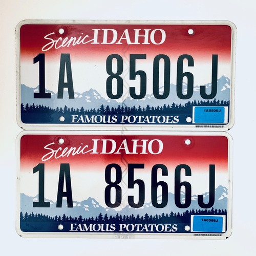 United States Idaho Ada County Passenger License Plate 1A 8506J | eBay