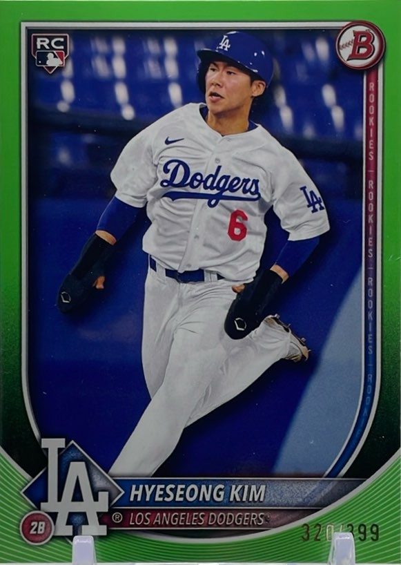 2025 Bowman #91 Hyeseong Kim Neon Green /399 | eBay