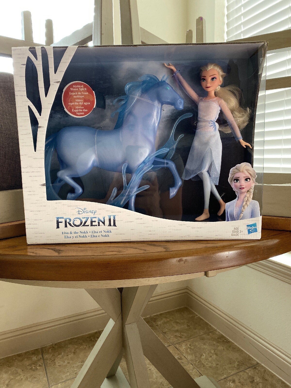 Frozen 2 Elsa & the Nokk Blue Ice Horse | eBay