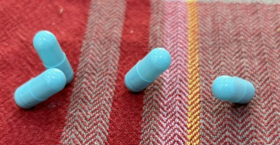 Comedy Item - A Tin of Joke "Extra High Strength" "Not Viagra" Blue ...