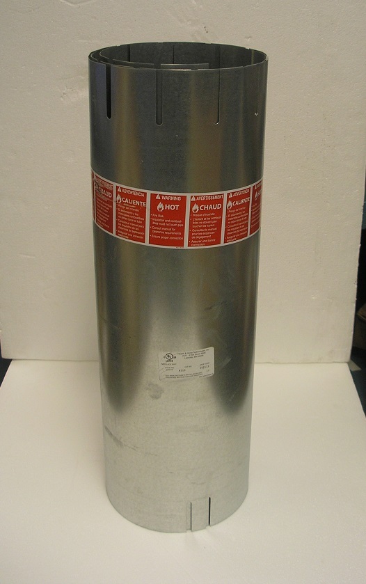 Hearth & Home Fireplace Attic Insulation Shield Straight Flue AS10 New ...