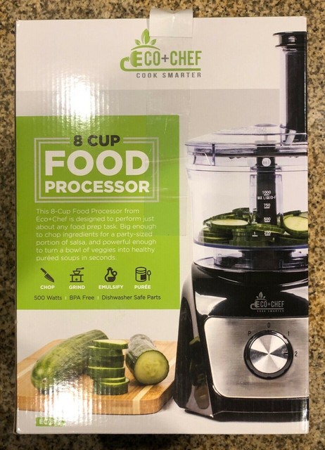 Eco Chef 8 Cup Food Processor for sale online | eBay