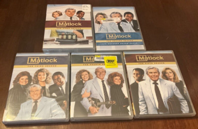 Matlock: TV Series Seasons 1-5 DVD Andy Griffith All NEW, SEALED | eBay
