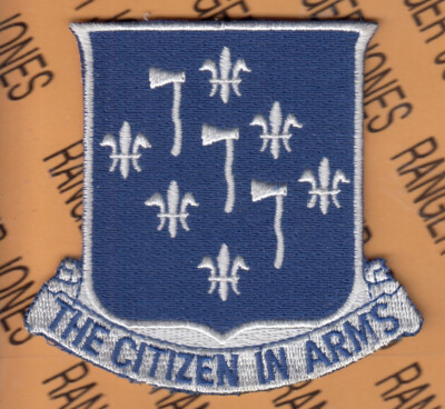 US Army 333rd Glider Infantry Airborne ~3.5" DUI crest cloth patch c/e ...
