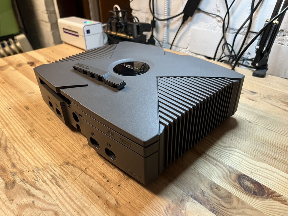 Reconditioned Original Microsoft Xbox Case and DVD Bezel Only | eBay