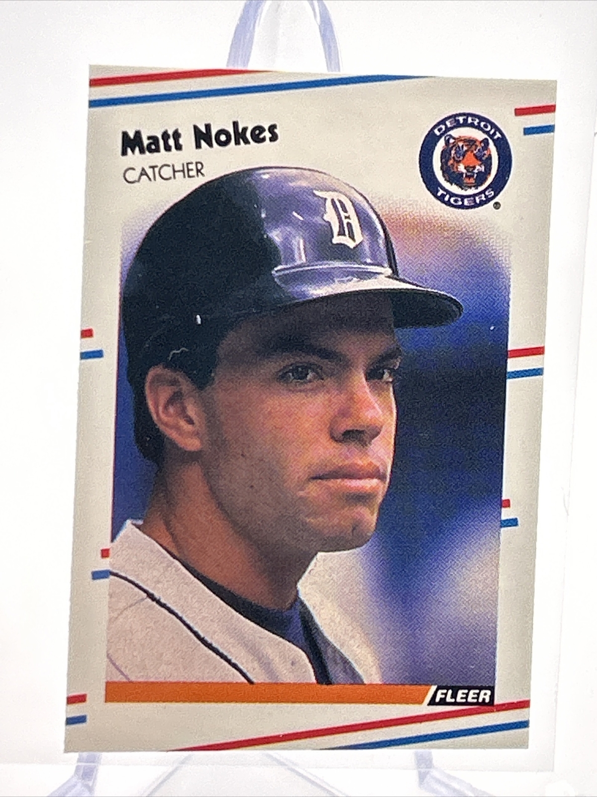 1988 Fleer Classic MINI Matt Nokes Rookie Baseball Card #23 Mint FREE ...