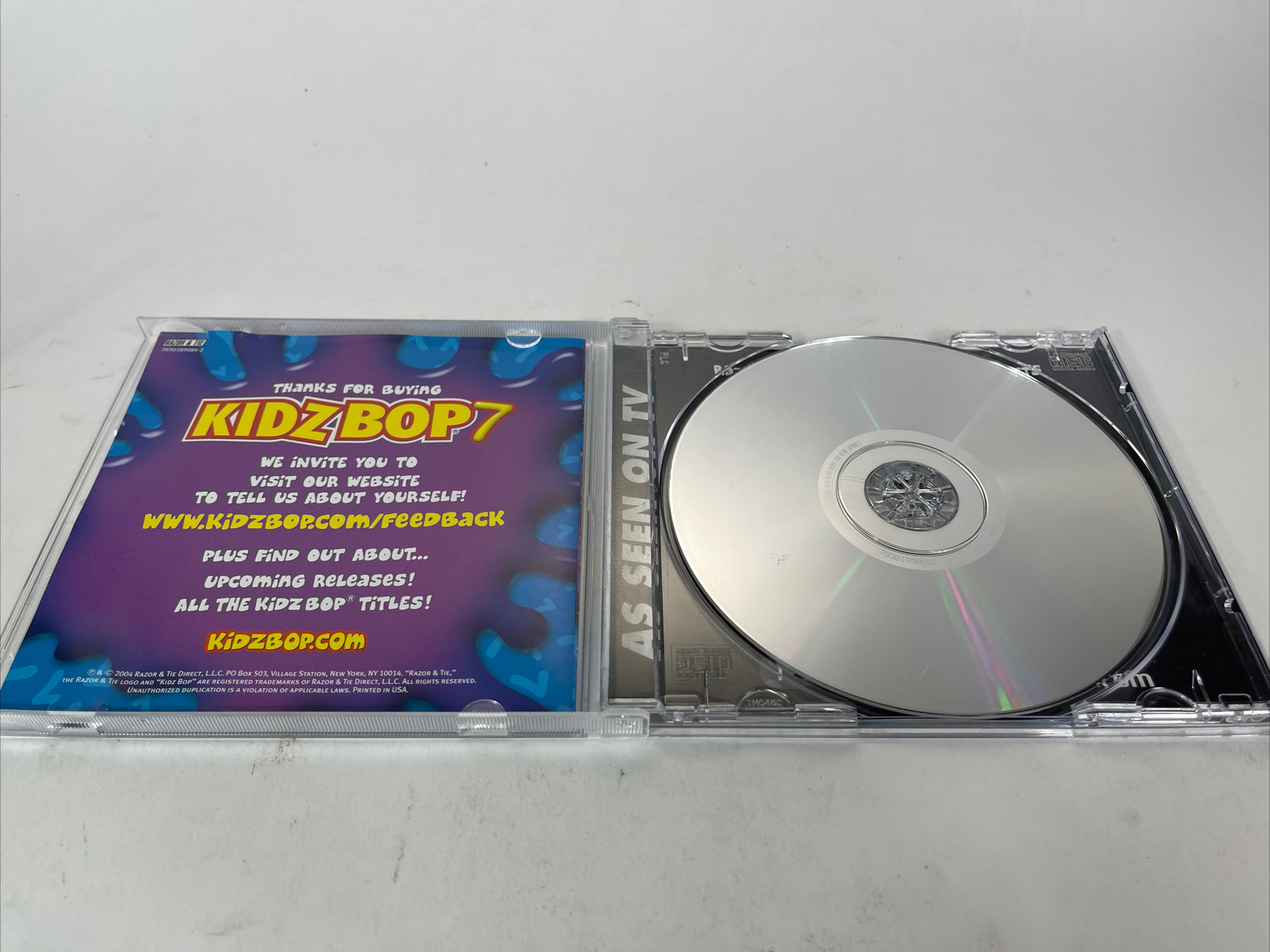 Kidz Bop 2 & Kidz Bop 7 Popular Music From 2002 & 2004 Made By Kidz Bop ...