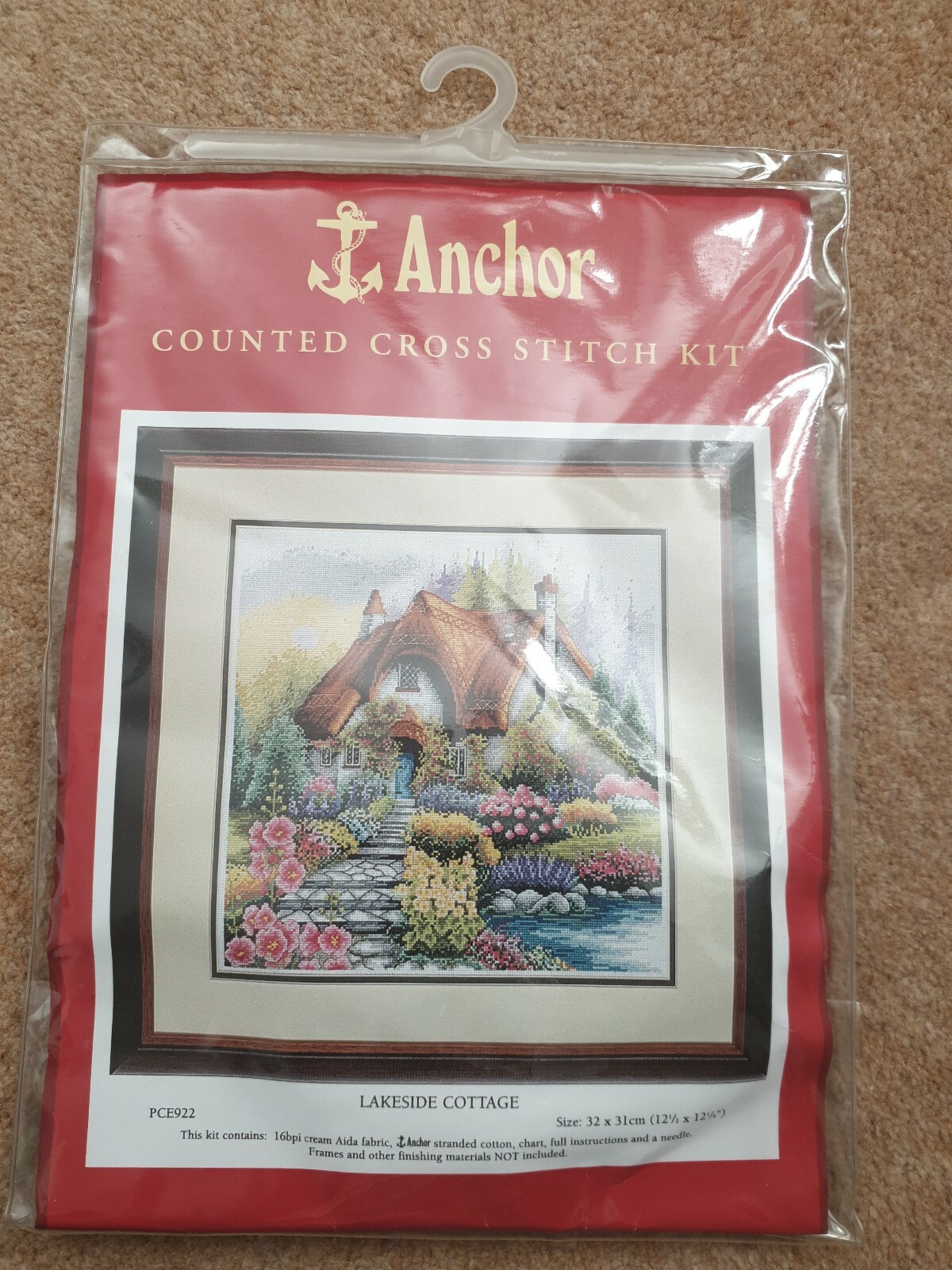 Anchor Counted Cross Stitch Kit Lakeside Cottage PCE922 for sale online ...