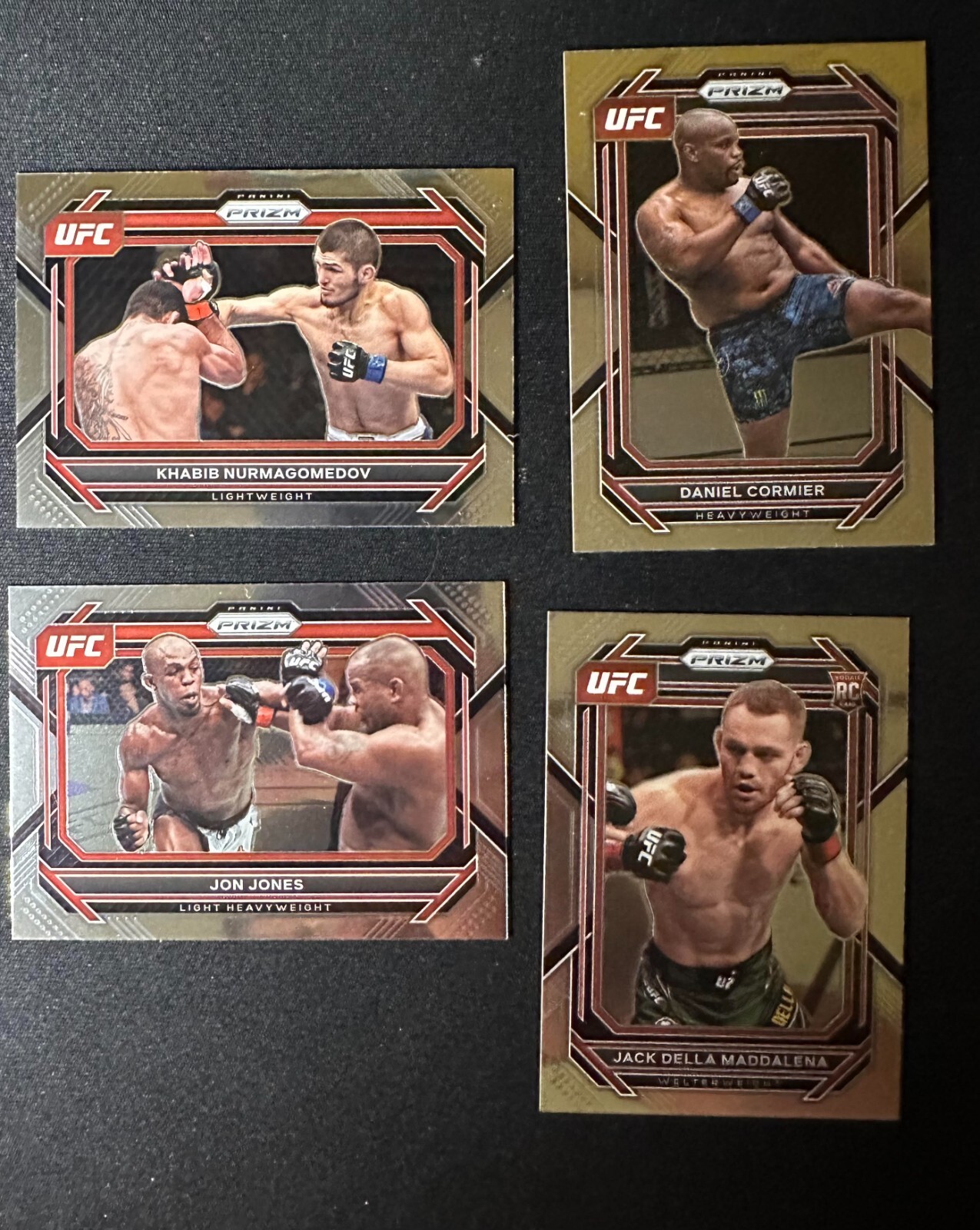 2023 Panini Prizm UFC MMA Base and Rookie Cards Pick From List/Complete ...