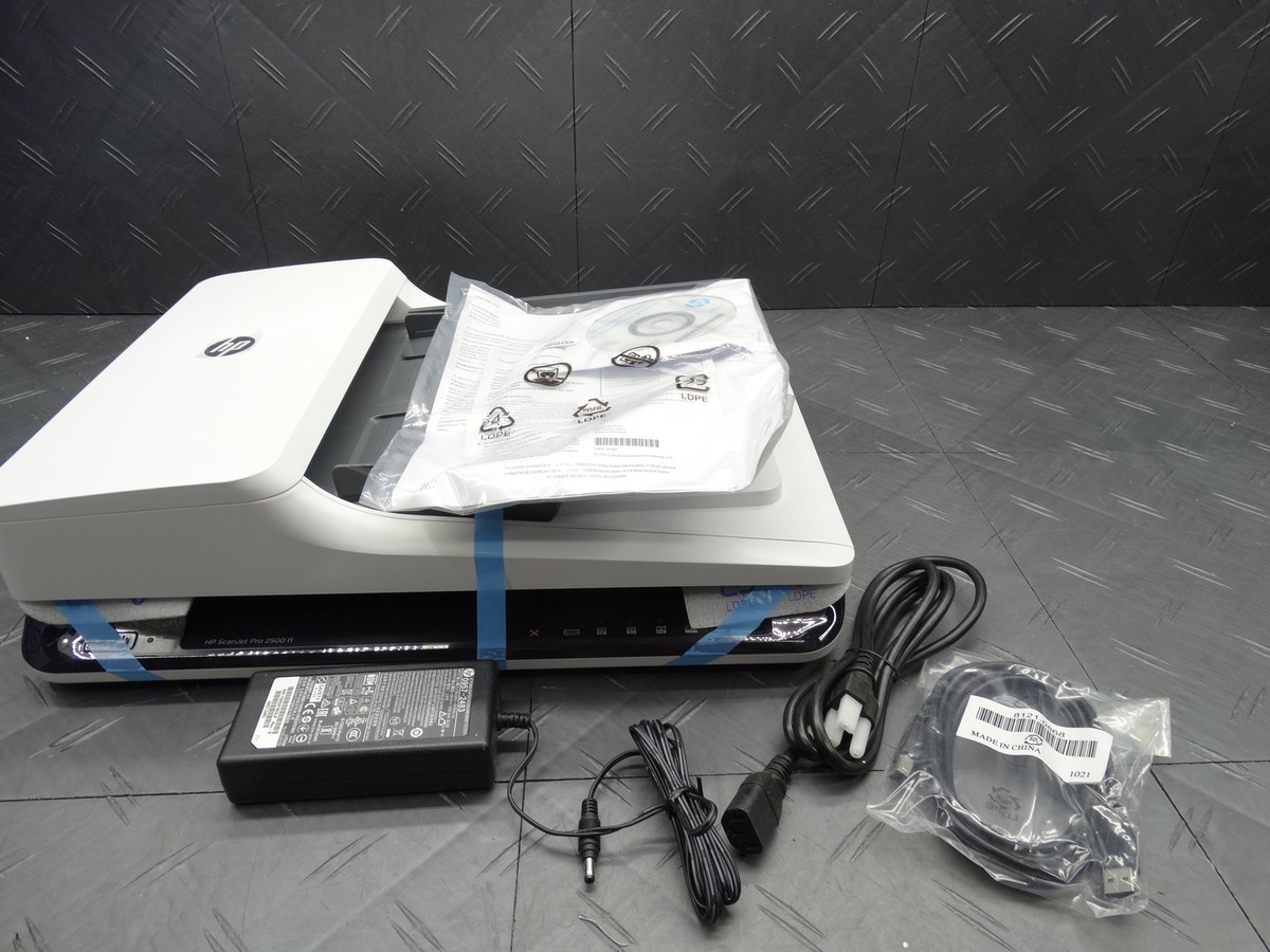 Hp Scanjet Pro 2500 F1 Flatbed Scanner (l2747a) Manual Buy HP ScanJet ...