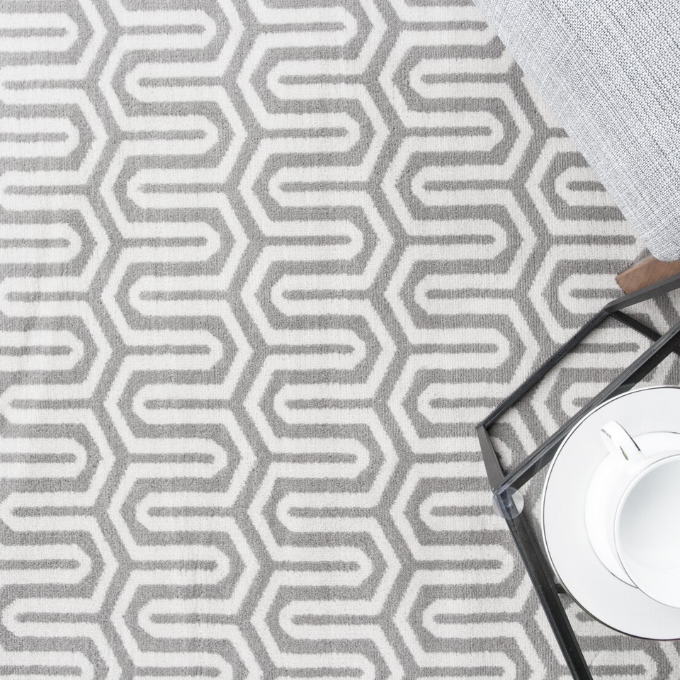 Grey Runner Rugs Hallway Kitchen Long Carpet Runner Mats Best Selling ...