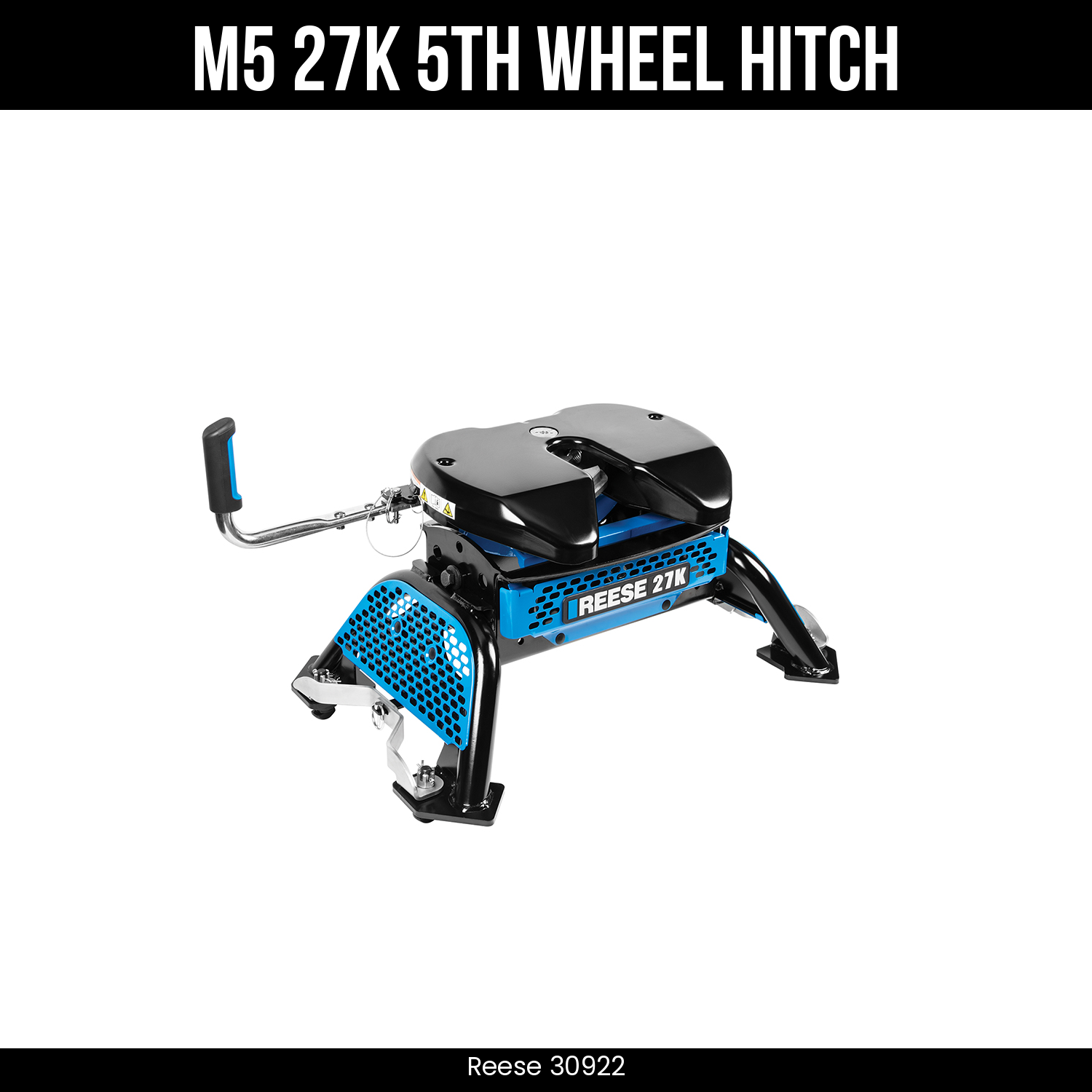 Reese M5 5th Wheel Hitch, 27K, Ford F250-F450, Factory Puck, 2011-2023 ...