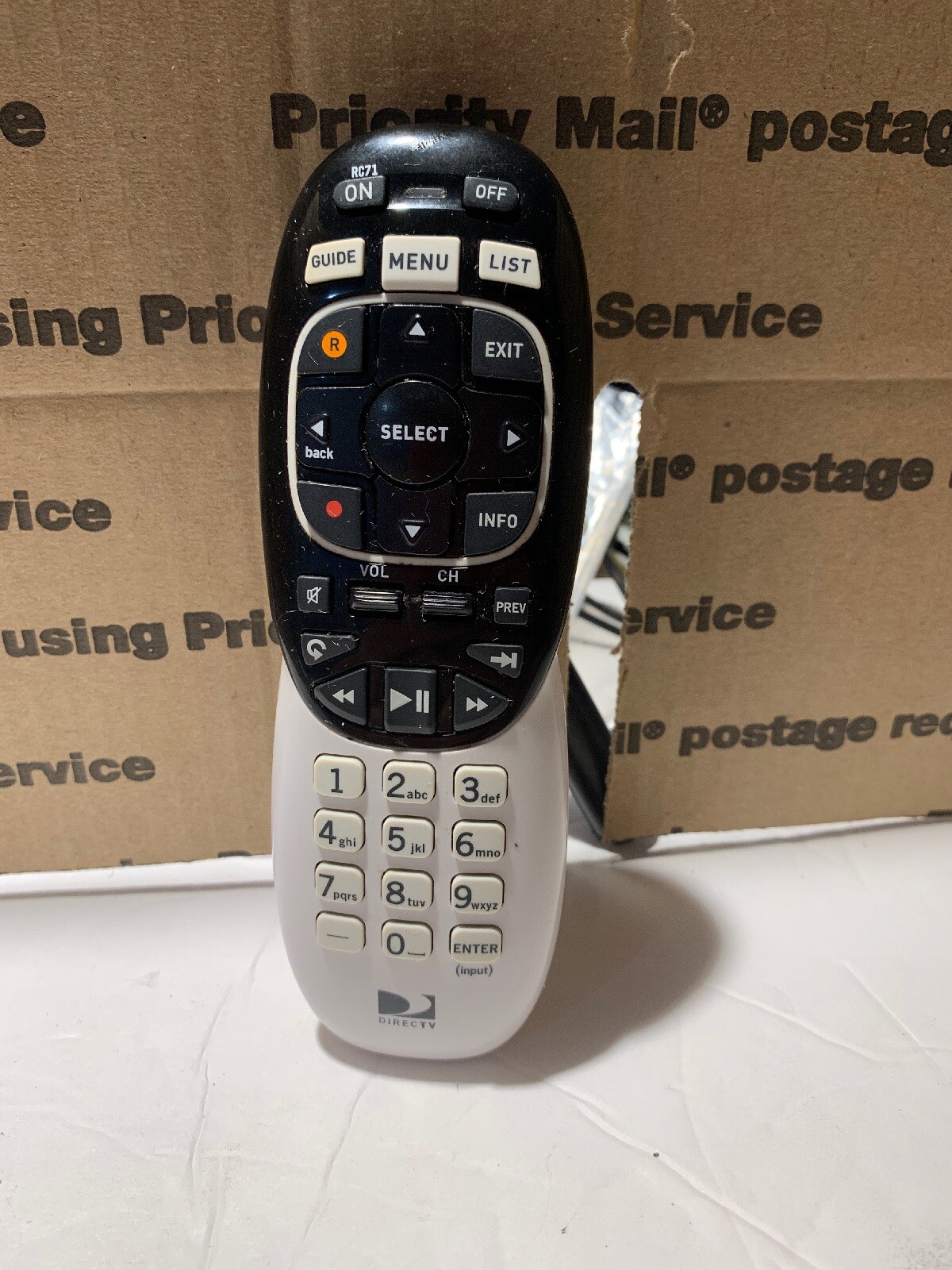 DirecTV RC71 UHF RF IR Universal Remote Control HR44 Genie C41 C41W/AS ...