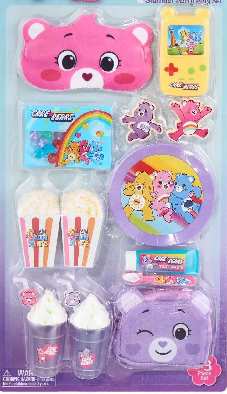 18" doll care bears slumber party playset My life fits Girl doll | eBay