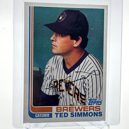 1982 Topps Ted Simmons Baseball Card #150 NM-Mint FREE SHIPPING | eBay