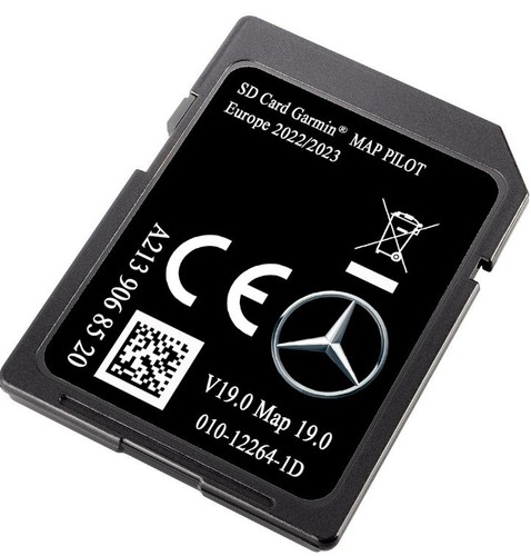 MERCEDES Navigation SD Card V17 Garmin Map SAT NAV C E GLC X V Class UK ...