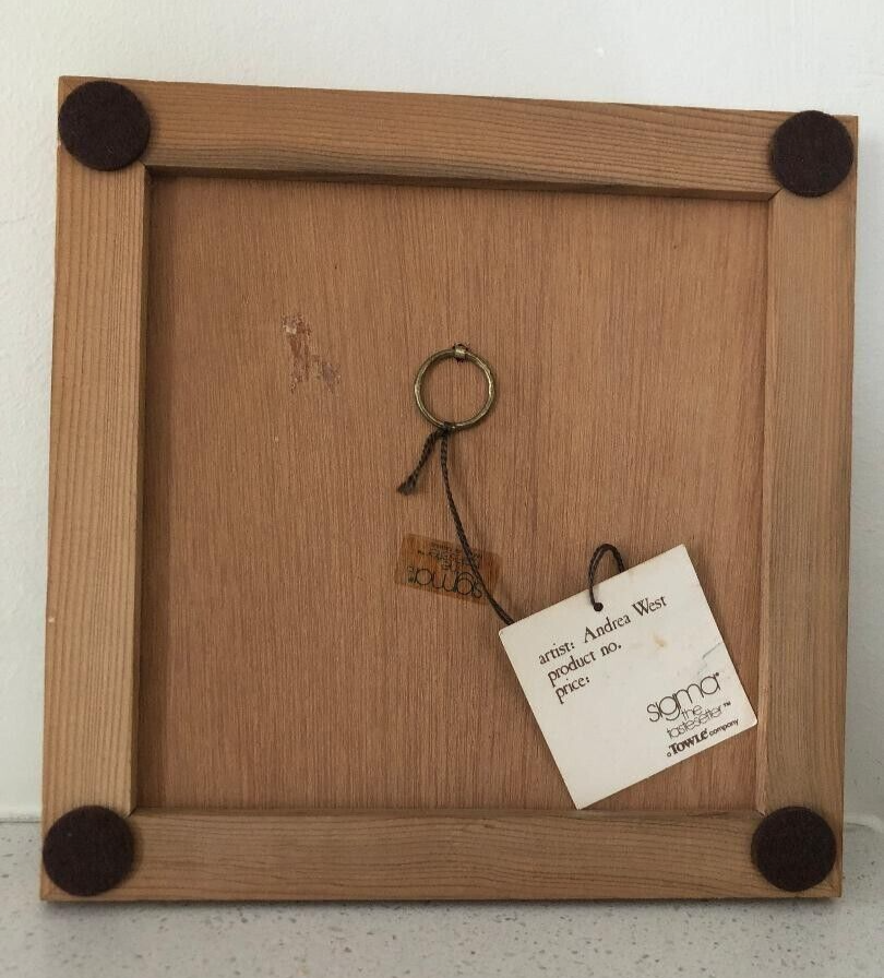 Sigma The Tastesetter By Andrea West 1983 Rooster Wall Decor Framed ...