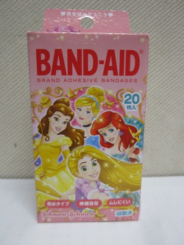 BAND-AID 20 pieces for Kids Characters of Disney Princess / From Japan ...