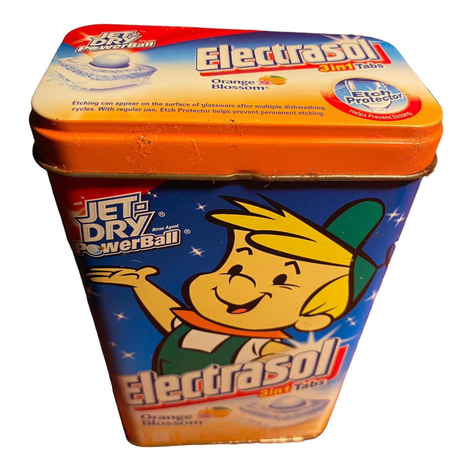 Electrasol Collectible Tin Can The Jetsons ELROY Limited Edition Hanna ...