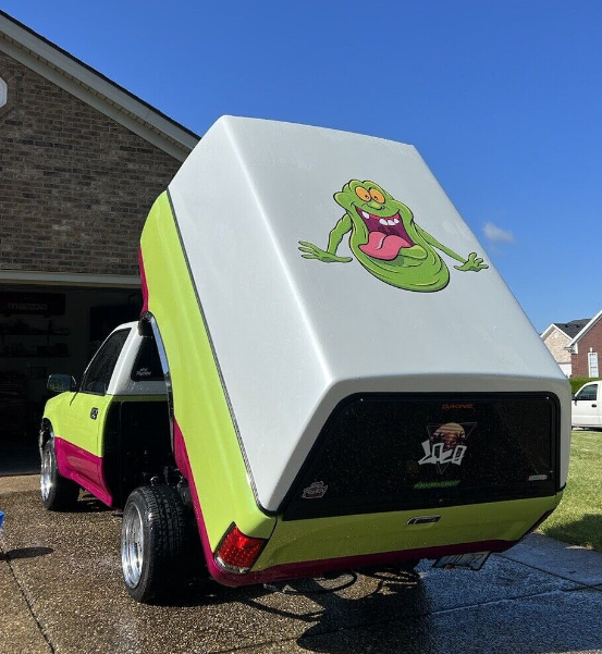 SLIMER GHOSTBUSTERS VINYL 3M USA MADE DECAL STICKER TRUCK WINDOW BUMPER ...