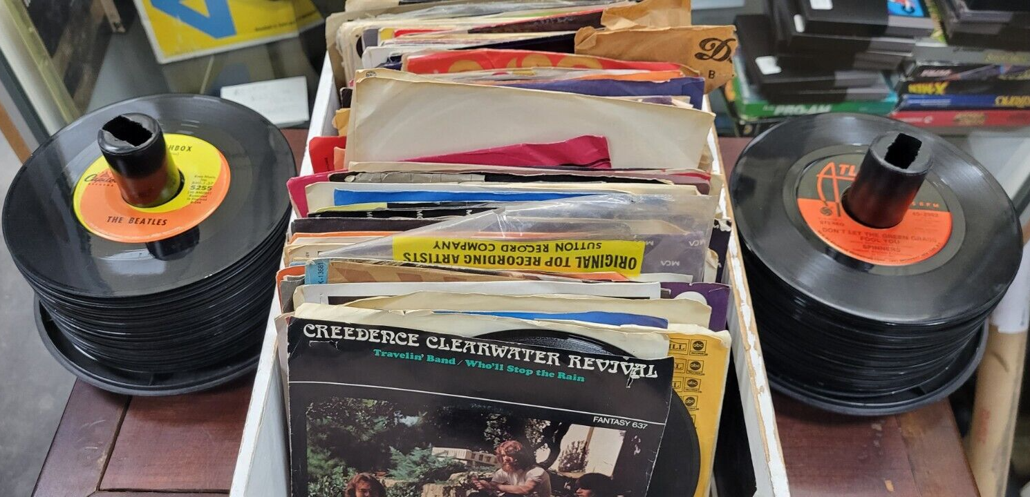 Lot of 50 Vinyl Records 45 RPM Various Artists | eBay