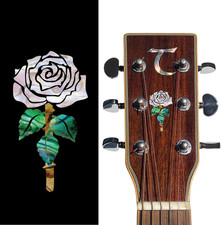 Flower Vine Epiphone Headstock Flowers Inlay Sticker Decal Guitar for ...