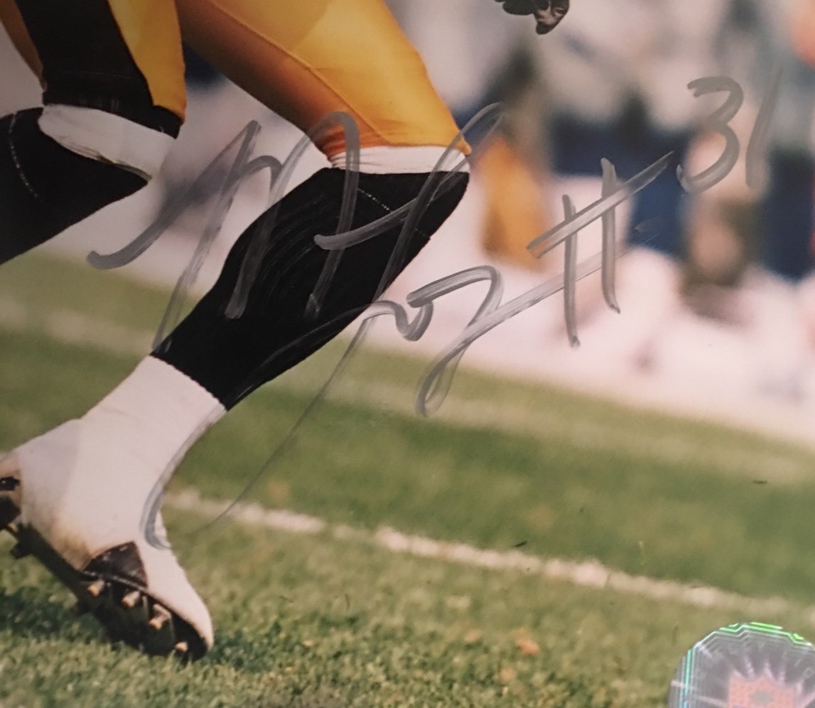 Mike Logan signed autograph 8X10 PITTSBURGH STEELERS LEGEND | eBay