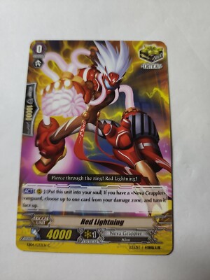 Cardfight!! Vanguard Red Lightning EB04/033EN C CFV NM | eBay UK